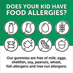 SmartyPants Kids Fiber Vitamins: Daily Kids Multivitamin Gummy for Overall Health with Vitamin A, B12, D3, E, & K & Omega 3 Fish Oil (DHA/EPA) - 120 Count (30 Day Supply)