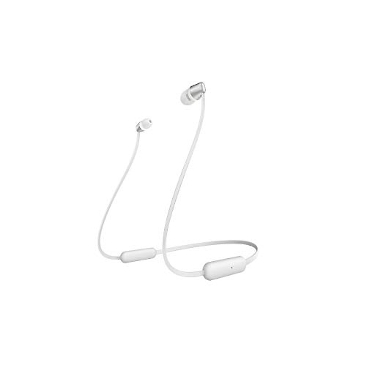 Sony WI-C310 Wireless in-Ear Headset/Headphones with Mic for Phone Call, White (WI-C310/W)