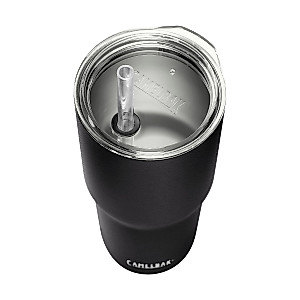 CamelBak Horizon Straw Tumbler, Insulated Stainless Steel, 30oz, Black
