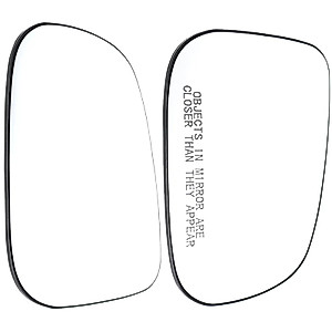 CHROX for Volvo S60 S80 V60 2011-2018, Car Left Right Rearview Side Heated Wing Mirror Glass 30716923 30716924