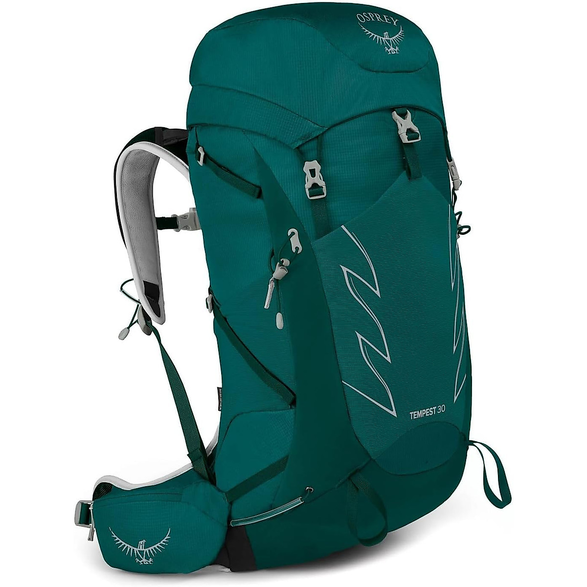 Osprey Tempest 30 Women's Hiking Backpack Jasper Green, X-Small/Small