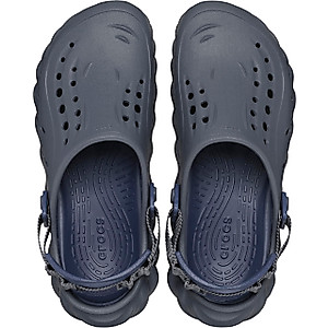 Crocs Unisex Echo Clogs, Storm, 6 US Men
