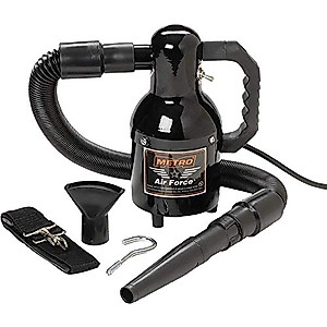 MetroVac Lightweight, Portable 110-142164 Model SK-1-IND Air Force Blaster Sidekick Industrial, 1.3 HP Motor, 8 Amps, 960 Watts, 18000 ft./min. Airflow, Sturdy All Steel Construction, 12" Heavy Duty 3 Conductor Cord