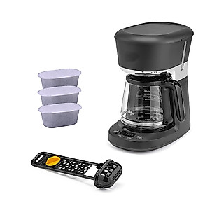 Advanced Replacement Water Filter Cartridges for Mr. Coffee Easy Measure and Dishwashable 12-Cup Coffee Makers, 2-step Advanced Filtration System with Activated Carbon and ion Exchange Resin (6 Pack)