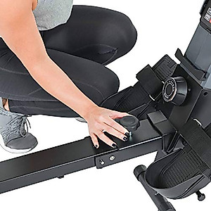 Women's Health Men's Health Magnetic Rowing Machine with 14 Adjustable Resistance Levels, Smart Power Sensor