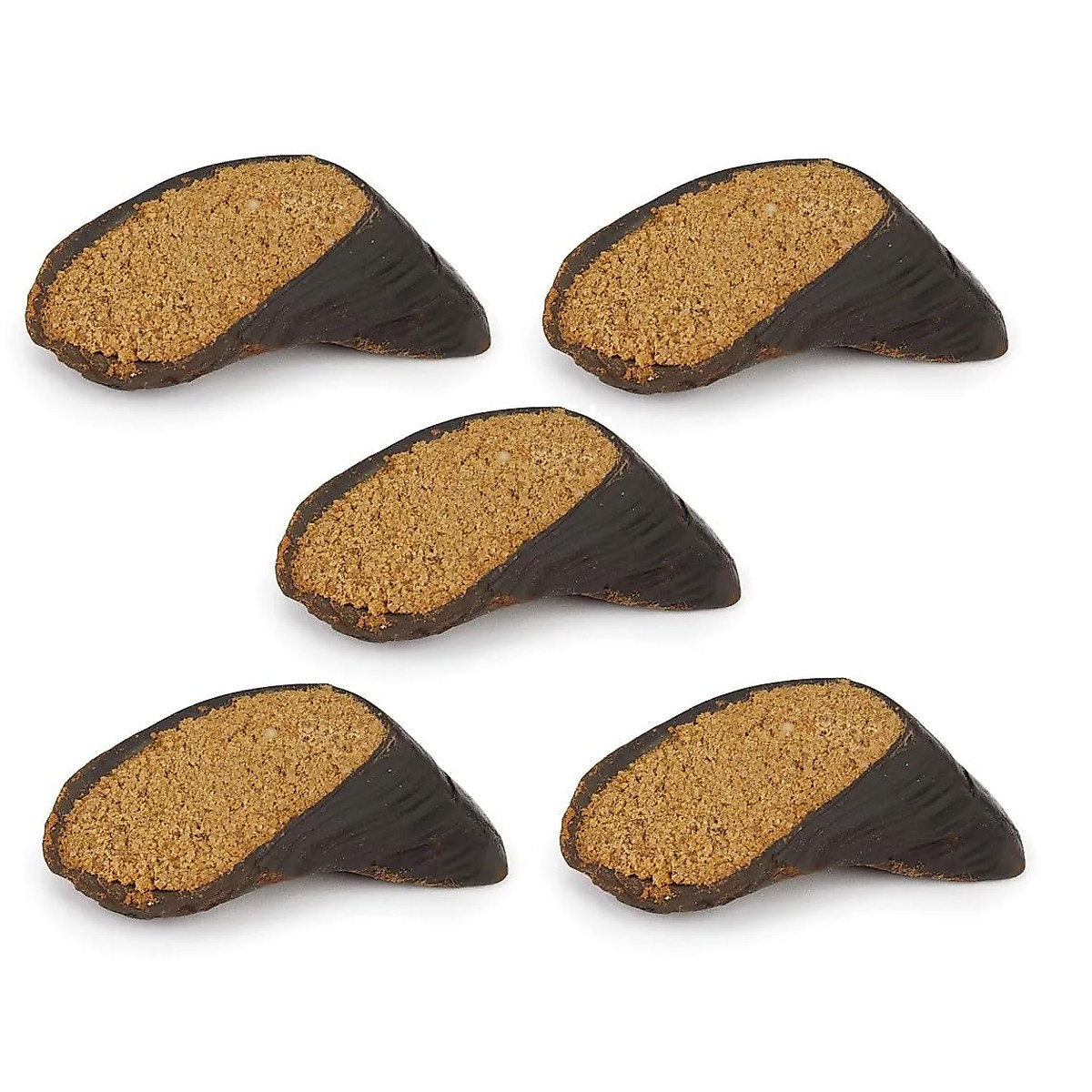 MPP Dog Dental Chew Filled Cow Hooves All Natural Healthy Peanut Butter Flavored (1 Hoof)