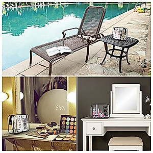 Lermende 2 PCS TSA Approved Toiletry Bag Clear Toiletry Bag for Traveling, Airport Travel Toiletry Bag Carry On TSA Bag Clear Bag Quart Sized Travel Toiletry Bag for Women Men (Black)