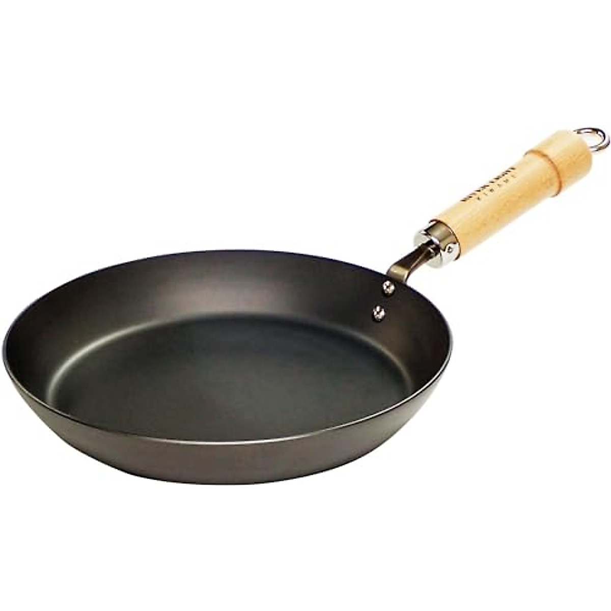 River Light 8130-000230 Thick Frying Pan, Extreme Japan, 9.4 inches (24 cm), Wok