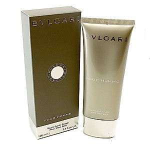Bvlgari Pour Homme Aftershave Balm for Men, 3.4 Ounce