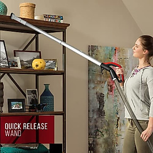 Dirt Devil Endura Reach Bagless Upright Vacuum Cleaner, UD20124V, Red