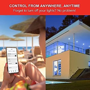 Sengled Alexa Smart Flood Light Bulbs, Bluetooth Mesh BR30 Smart Bulbs That Work with Alexa Only, 65 Watt Equivalent Full Color and Tunable White 650 LM, E26 Base Recessed, No Hub Required, 4 Pack