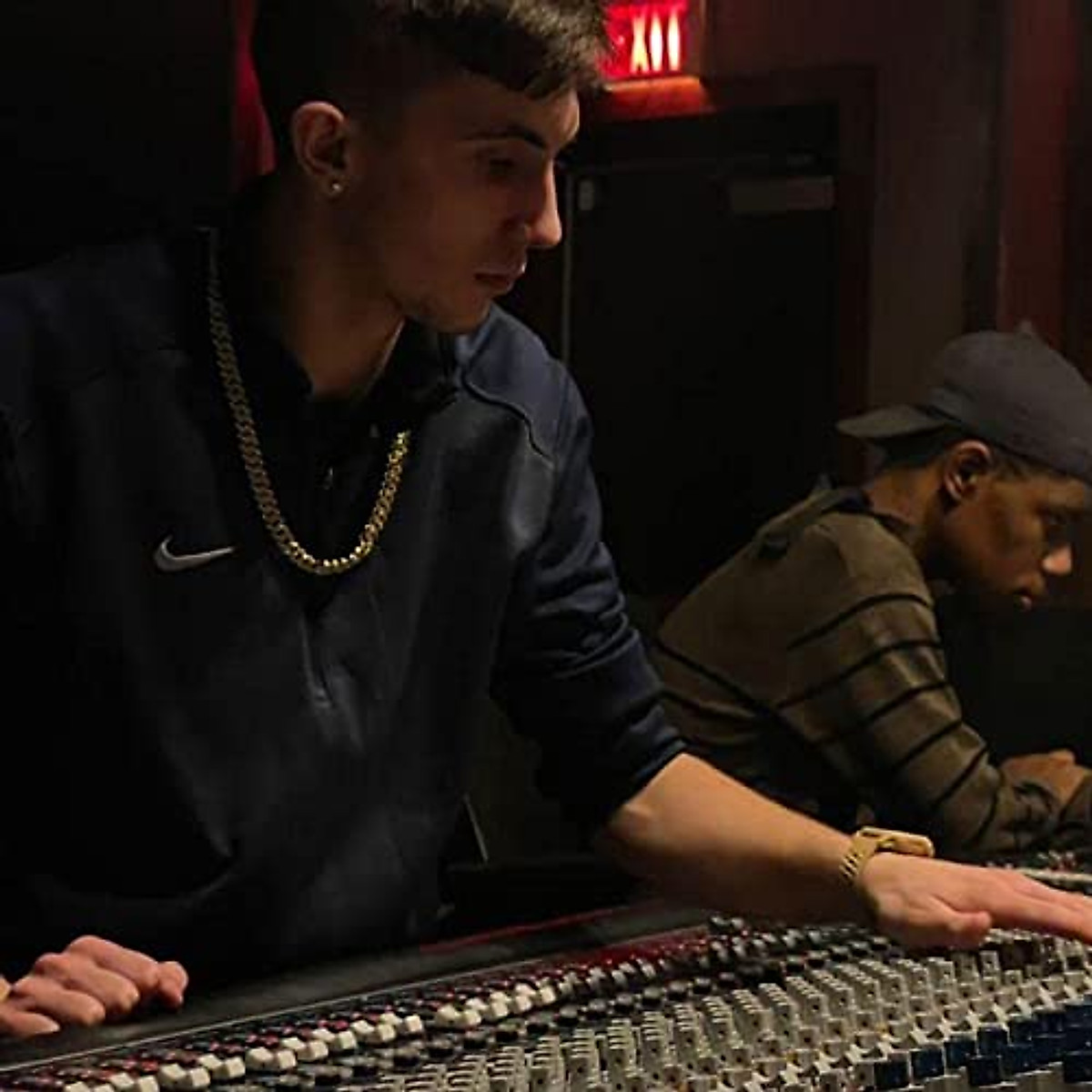 HDMENC Mens Miami Cuban Link Chain Necklace 12mm Diamond Prong Cuban Chain 18/20/24inch Length Hip Hop Jewely with Gift Box