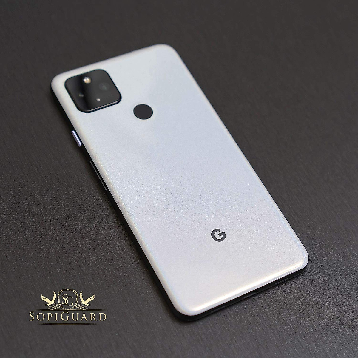 SopiGuard Sticker Skin for Backbone One Controller Full Body Wrap (Flip Ghost Pearl)