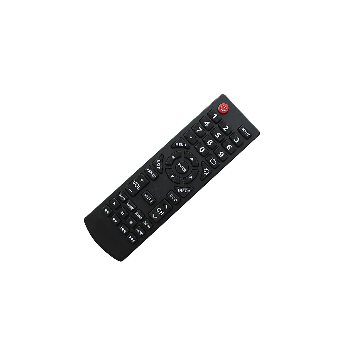 Universal Replacement Remote Control Fit for Insignia NS-32E859-A NS-65L350Z10 NS-15E720-A12 NS-PDP32-09 NS-L47Q09-10A NS-L55X-10A NS-LCD3209 NS-22E450-A11 NS-22E730-A12 Plasma LCD LED HDTV TV