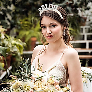 Casoty Pearl Bride Headband Material, One Size Fit All, Wide Applications, Women's Hairband, Bridal Shower, Wedding, Engagement Parties Gift