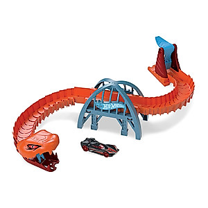 Hot Wheels Creature Attack Playsets, Cobra Bridge, Multi
