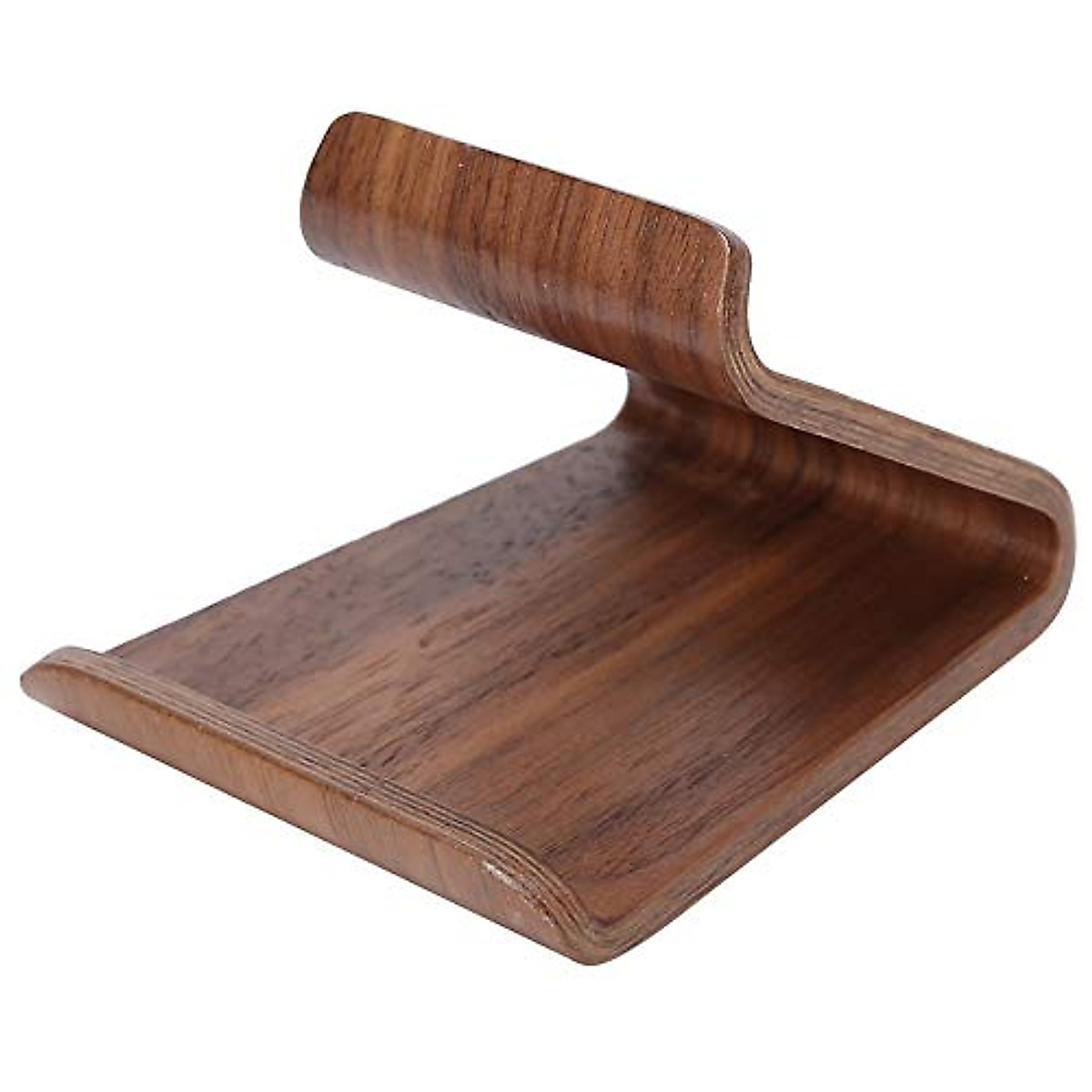 Rodipu Phone Holder, Wood Cell Phone Holder Stand for Cell Phone Holder, Cell Phone Holder Wood Tablet Holder(Walnut)