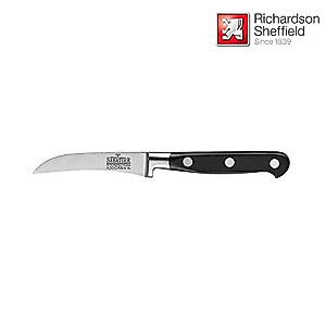 RICHARDSON SHEFFIELD V Sabatier 9pc, 9 Piece Knife Block, Black