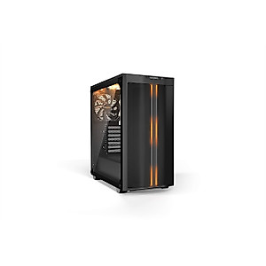 be quiet! Pure Base 500DX ATX Mid Tower PC case | ARGB | 3 Pre-Installed Pure Wings 2 Fans | Tempered Glass Window | Black | BGW37