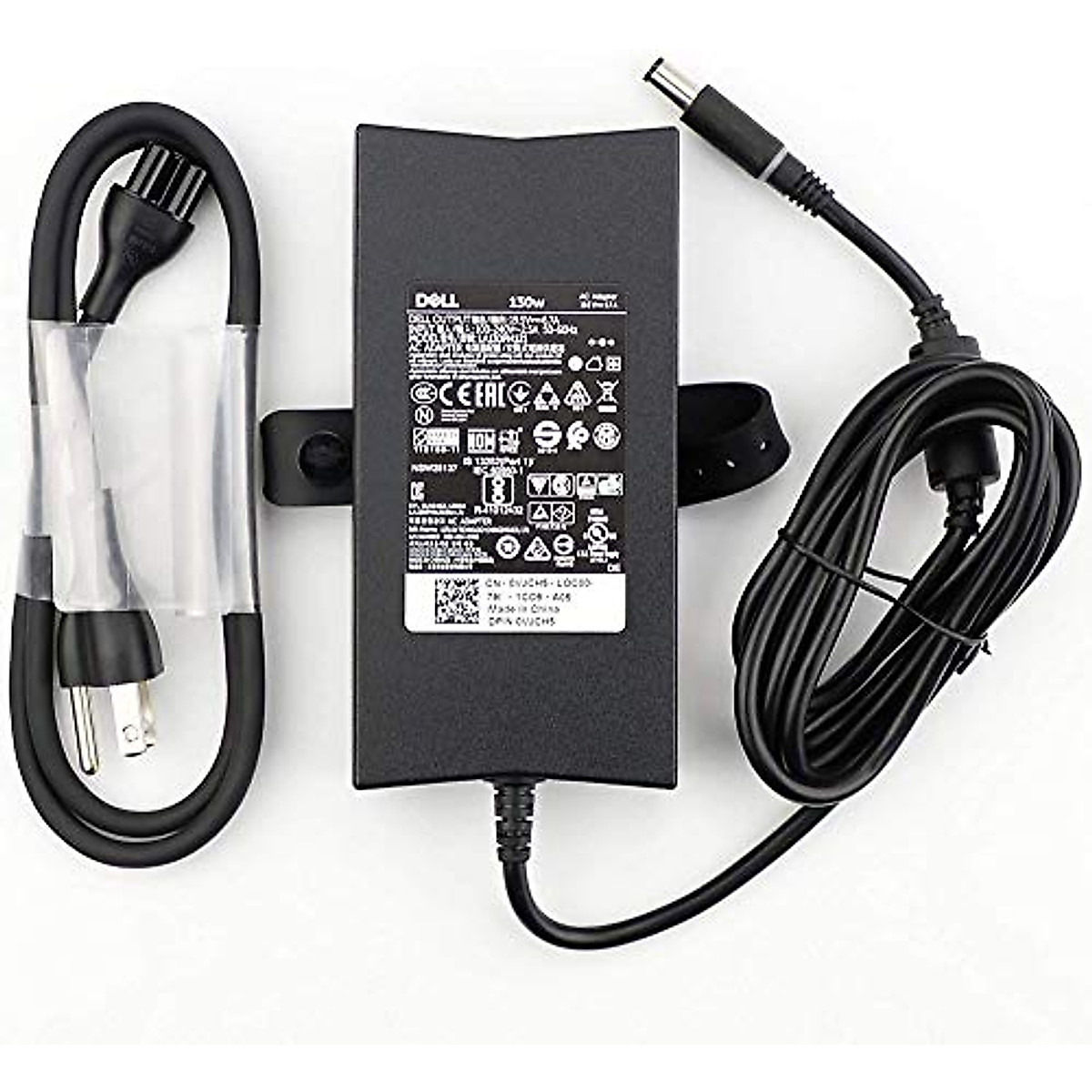 Dell 130-Watt 3-Prong AC Adapter with 6 ft Power Cord