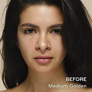 pūrlisse Ageless Glow Serum BB Cream SPF 40 : Clean & Cruelty-Free, Full & Flawless Coverage, Hydrates with Collagen | Medium Golden 1.4oz