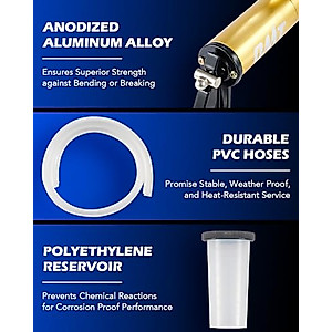 Orion Motor Tech Brake Bleeder Kit with Hand Vacuum Pump and Adapters, Brake Bleeding Kit for Brake Fluid Power Steering Fluid More, Vacuum Brake Bleeder Pump with Pressure Gauge