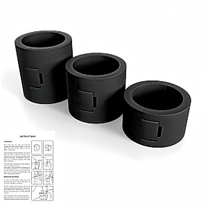 Splendshop Sinking Office Chair Repair Kit 3 Pcs Multiple Lengths Parts Easy to Install Universal Fit