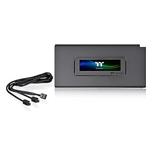 Thermaltake Ceres Series Black LCD Panel Kit, 3.9" LCD Display, Supported by TT RGB Plus 2.0 Software, Presents Real time Information, Easy customization, AC-064-OO1NAN-A1