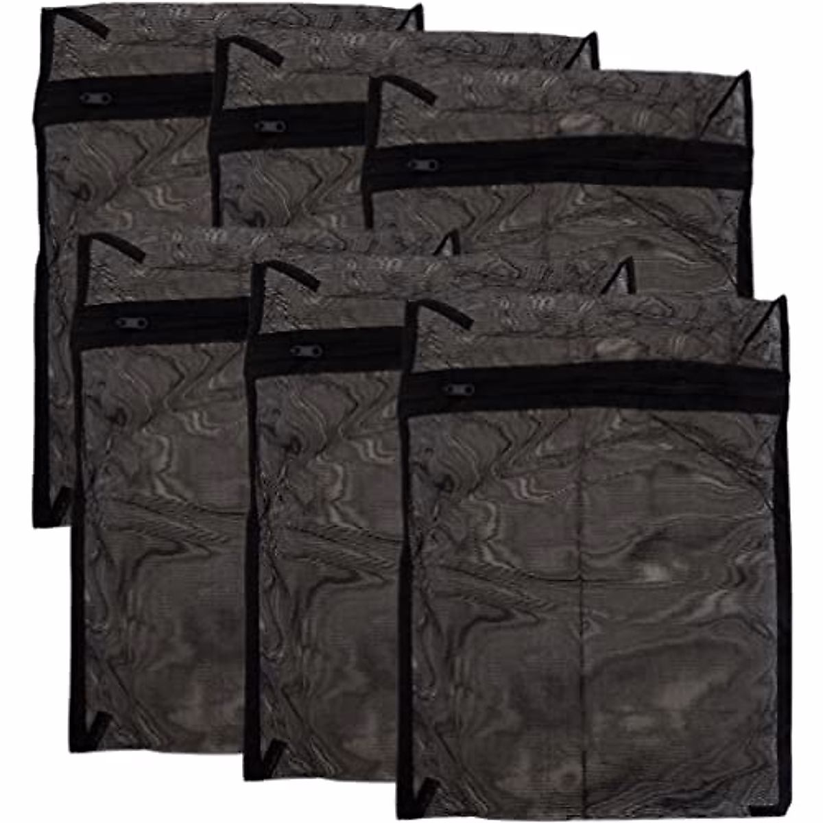 Cabilock Laundry Bag for Bras Mesh Laundry Bags 6pcs Laundry Bag Dirty Clothes Organizer Bag Machine Wash Bag with Zipper Closure for Travel College Camping and Gym Travel Laundry Bags