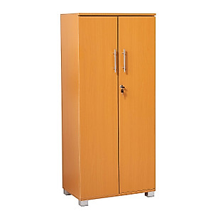 MMT Furniture Designs Ltd Office Storage Cabinet, 55cm x 35cm x 125cm, Beech