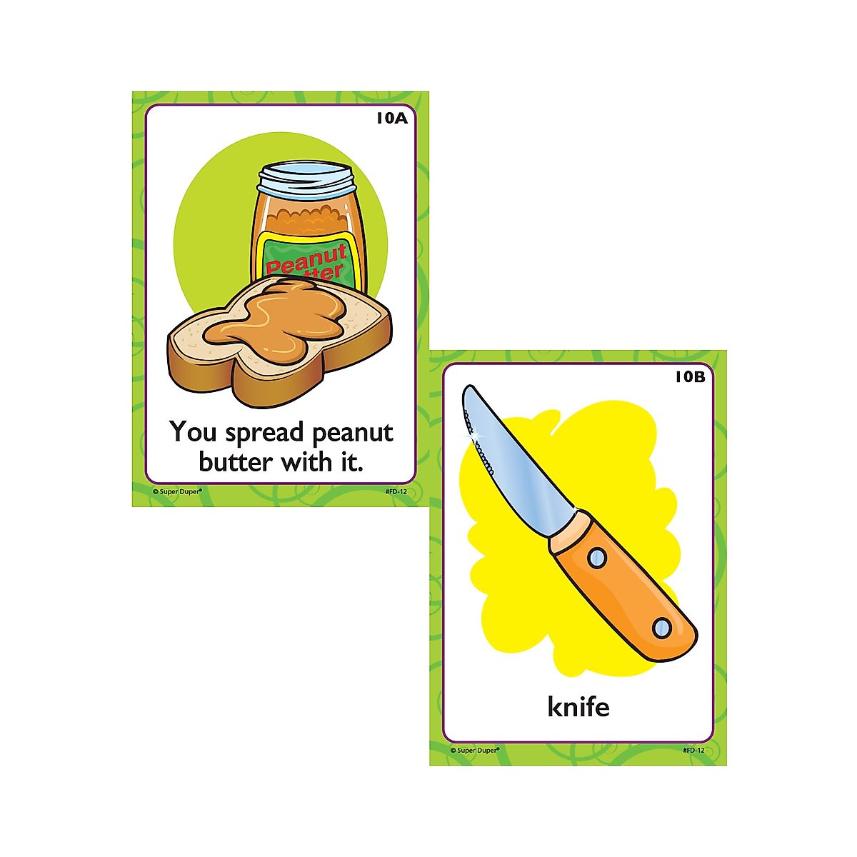 Super Duper Publications | Function Match-Ups Flash Cards | Identify and Describe Everyday Objects Fun Deck | Educational Learning Materials for Children