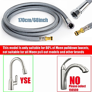 Replacement Hose Service Kit for Moen Pull down Kitchen Faucets 150259