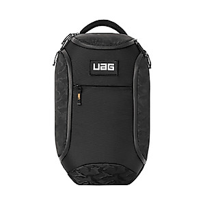 URBAN ARMOR GEAR UAG 24-Liter Backpack Lightweight Tough Weather Resistant Laptop Backpack, fits up to 16-inch, Standard Issue Black Midnight Camo
