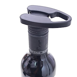 Tyzine 4 Pack Magnetic Design Wine Foil Cutter|Wine Bottle Opener Accessory, Gift for Wine Lovers (4)