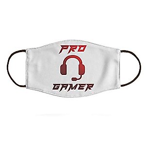 Pro Gamer Gaming Headset Console Console Mask Holiday Washable Face Mask,Winter Masks,Xmas Gifts