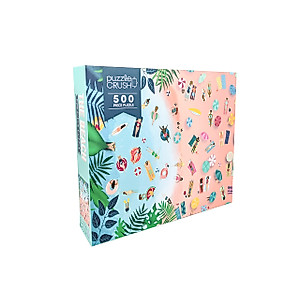 500 Piece Puzzles for Adults - Jigsaw Puzzles 500 Pieces - 500 Piece Puzzle - Day at The Beach - Beautiful Artistic Tropical Jigsaw Puzzles for Adults, Teens and Families