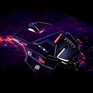 Mad Catz The Authentic R.A.T. 6+ Optical Gaming Mouse, Black