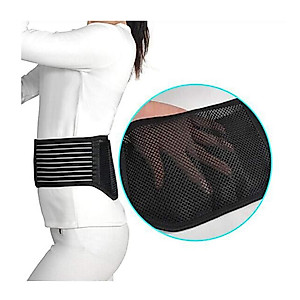 LSRRYD Stabilizing Lumbar Lower Back Brace and Support Belt for Pain Relief and Injury Prevention Dual Adjustable Straps for Men Women (Size : XL)
