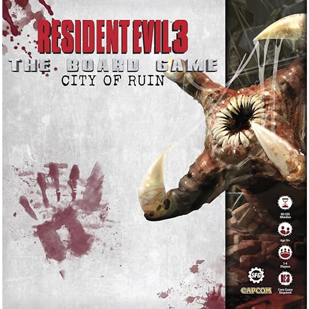 Resident Evil 3 The Board Game: City of Ruin Expansion