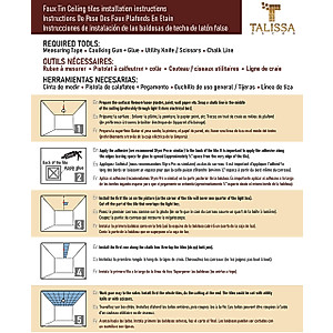 TD04 Smocked Gold Faux Tin Glue up, Drop in Ceiling Tile, Pack of 10 2'X2' Tiles. Covers 40 sq.ft. Easy to Install PVC Panels, Great for DIY Projects - Antique Vintage Look Ceiling, 3D Wall Paneling