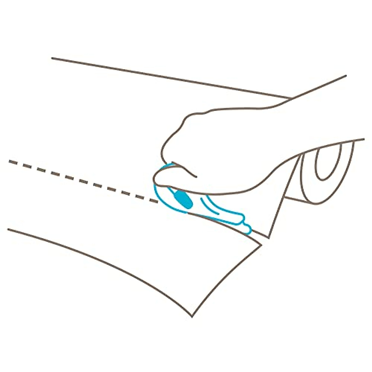 Martor 43136.00 "Secumax Couppy" Cutter, Black/Blue