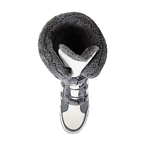 Mountain Warehouse Extreme Snowflake Womens Long Snow Boots - IsoDry White Womens Shoe Size 7 US