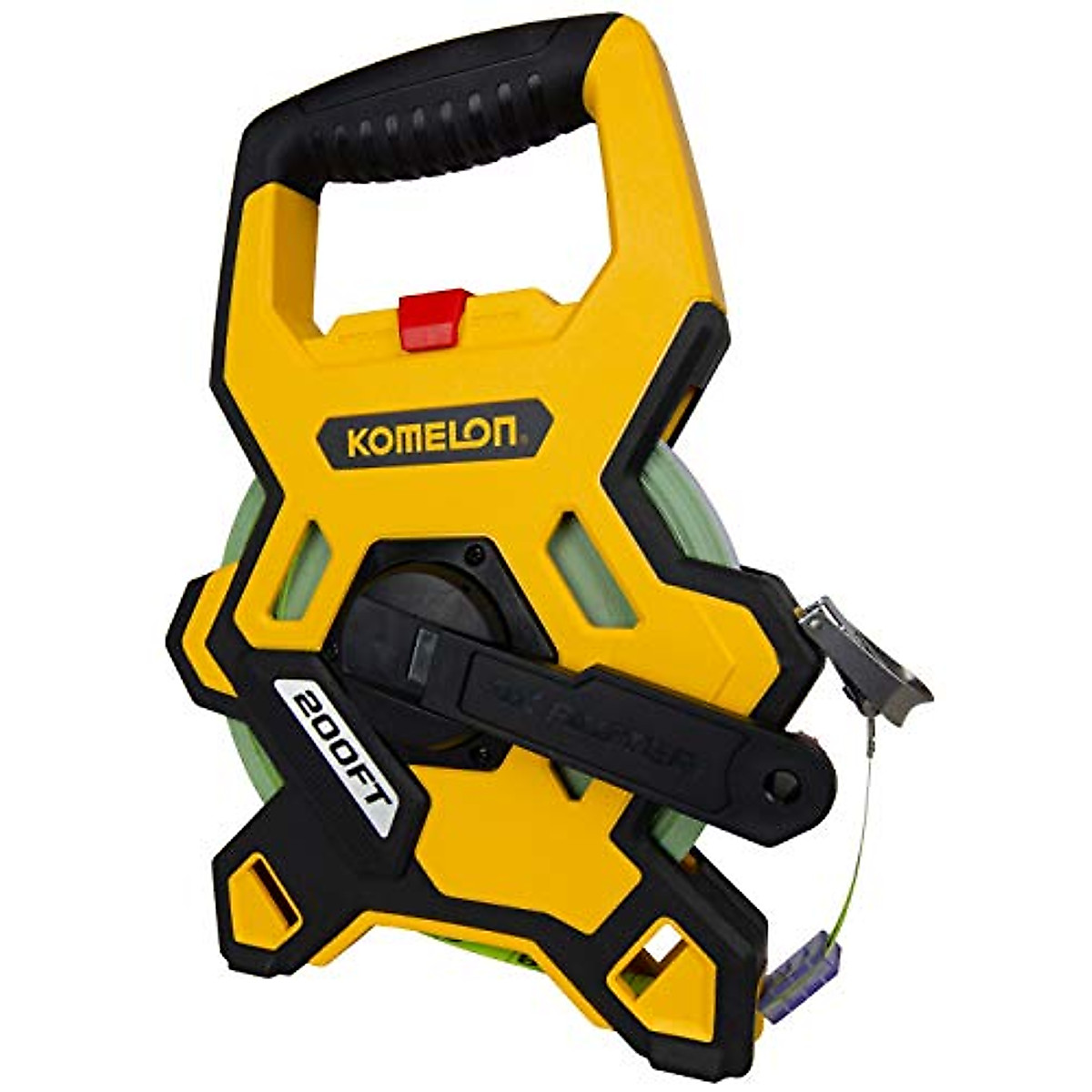 Komelon Contractor LT Tape Measure,Black,200 FT