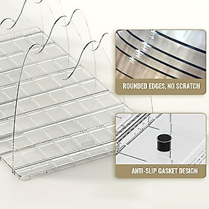 Adjustable Shelf Dividers for Closet Organization,10 Panels Shelf Dividers for Wood Shelves Clear Purse Handbag Clothes Panels Organizers and Storage for Bedroom, Kitchen, Office, Cabinets, Bathroom