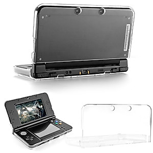 TNP Case Compatible with [ NEW Nintendo 3DS XL LL 2015 ] - Ultra Clear Crystal Transparent Hard Shell Protective Case Cover Skin for New Nintendo 3DS XL / 3DS LL 2015 [New Modified Hinge-less Design]