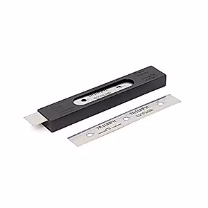 JBF Triumph Replacement Stainless Steel Blades for MK2 and MK3 Scrapers, Double edged Stainless Steel Blades / 6 inch / Pack of 25 Blades