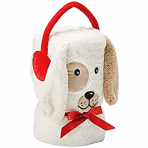 Department 56 Snowpinions Dog SnowThrow Blanket, 60 Inch, Multicolor