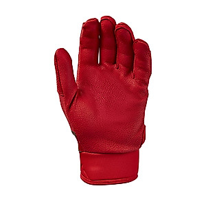 EvoShield Youth Khaos Batting Gloves - Scarlet, Small