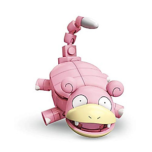 Mega Construx Pokemon Slowpoke Construction Set with Character Figures, Building Toys for Kids (119 Pieces)