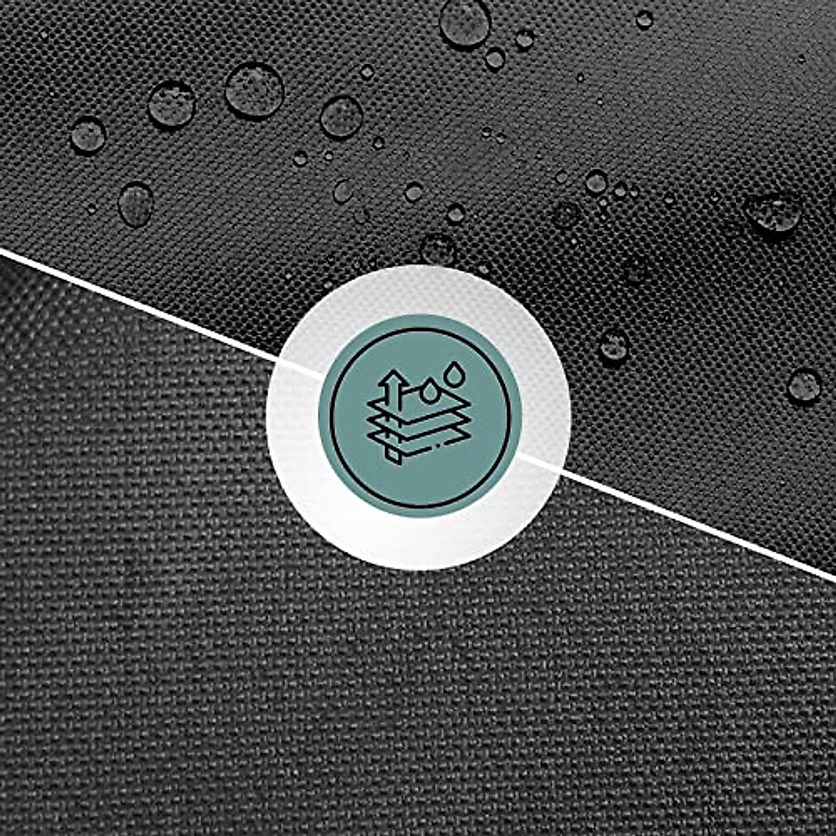 boyspringg Patio Umbrella Storage Bag 67 Inch Waterproof Outdoor Beach Umbrella Storage and Carrying Bag Beige 420D